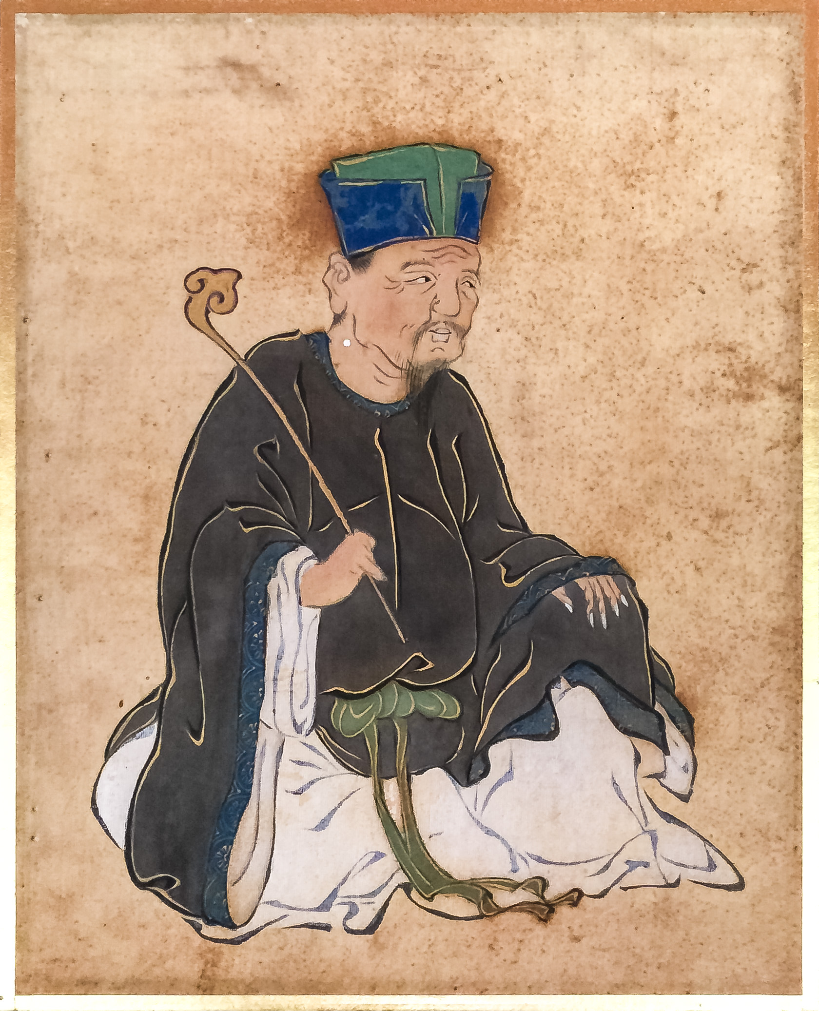 28 – 邵雍 – Shao Yong – しょう よう (1011-1077) : Ruyi et Dokurakugin – kuma